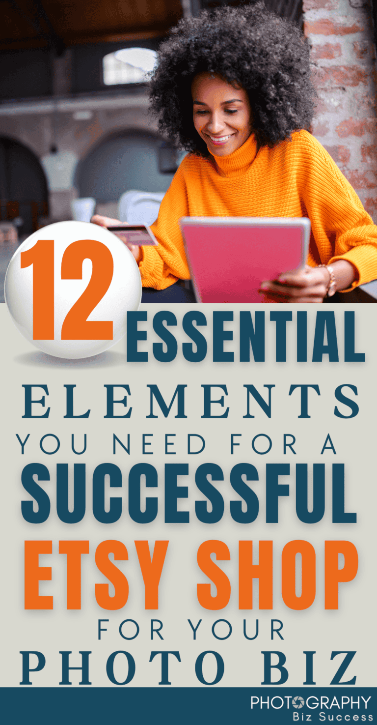12 Essential Elements for a Successful Etsy Shop (Part 1) - Photography ...